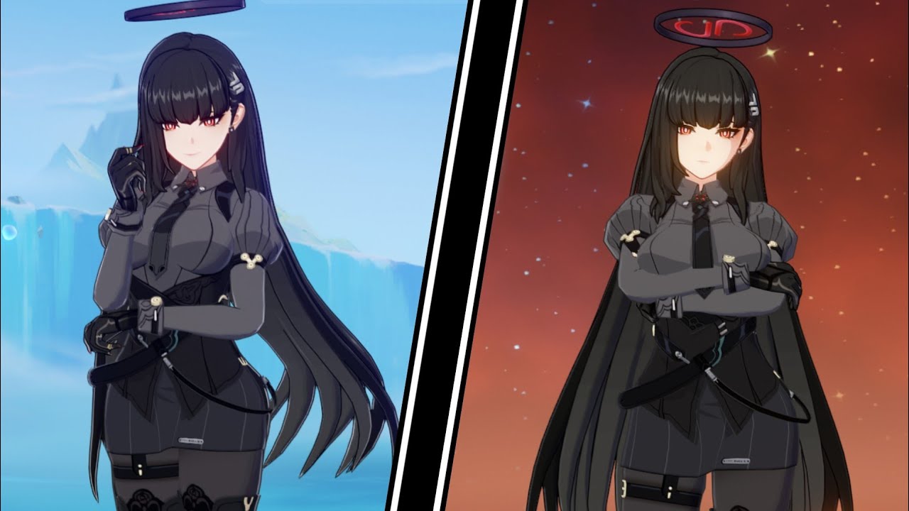 Blue Archive Rio Tsukatsuki Outfit for Arlecchino [GENSHIN IMPACT ...