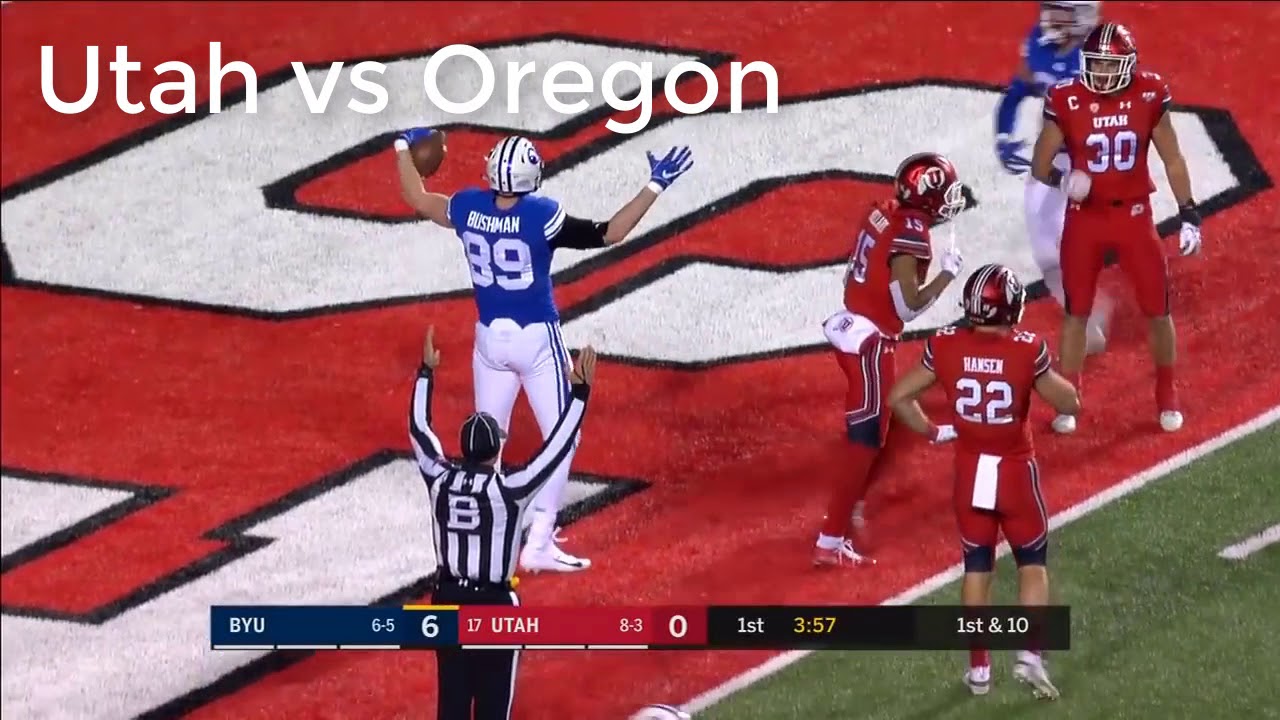 Utah vs Oregon Highlights and Review | Pac 12 Championship - YouTube