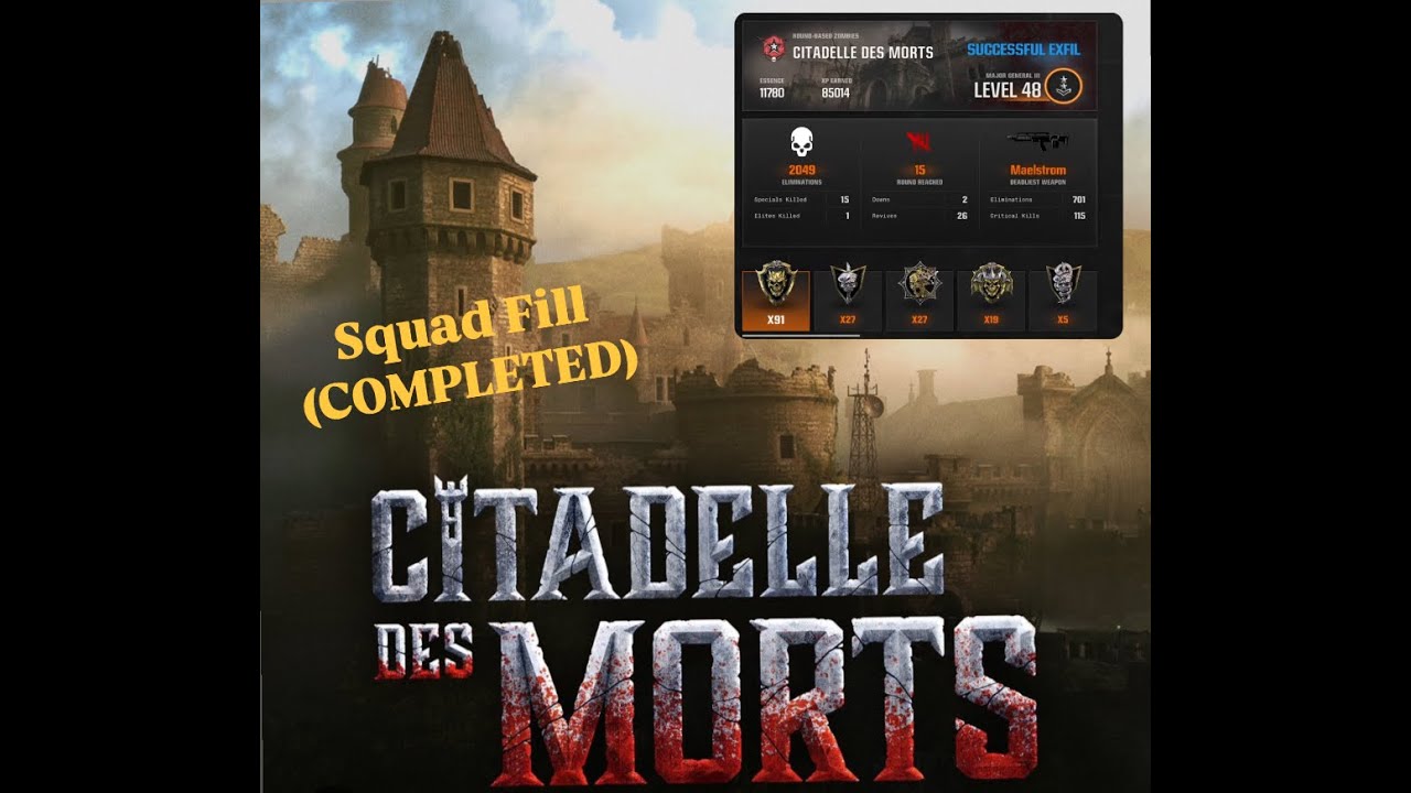 Citadelle Des Morts ‘Boss Fight’ Bo6 Zombies STREAM CLIP - YouTube