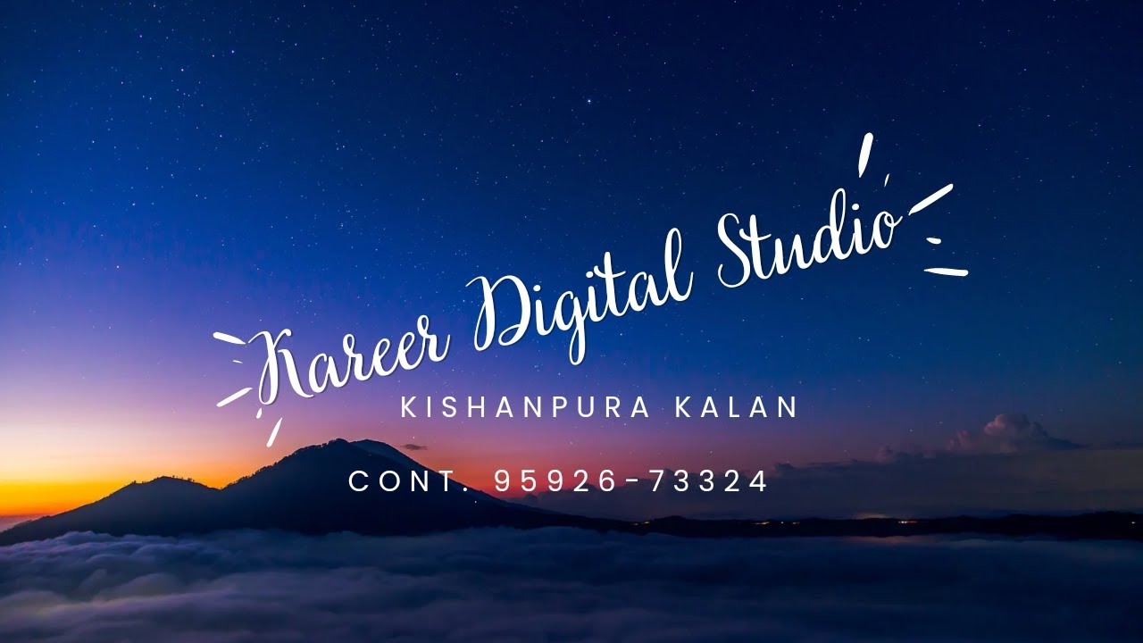 🔴[LIVE] || Gurpreet Singh Weds Arshdeep Kaur || Kareer Digital Studio ...