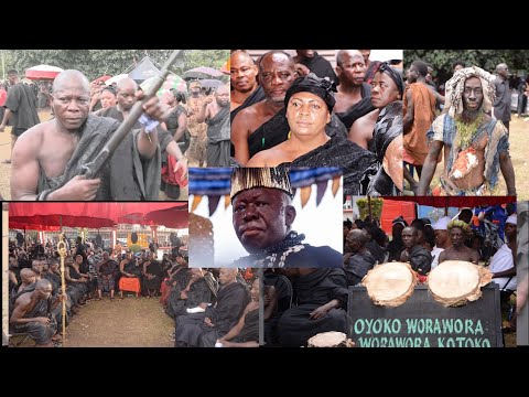 Oyoko clan performed fontomfrom dance given the prominent status in ...