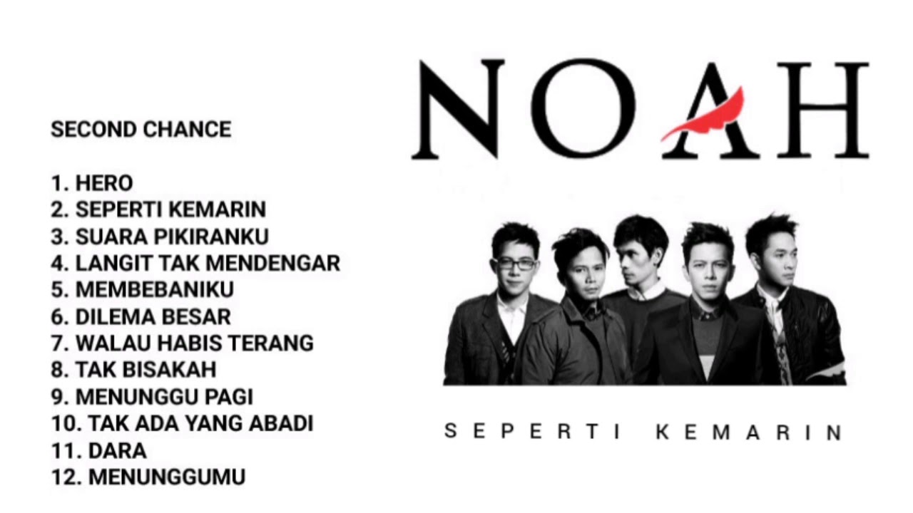 NOAH Second Chance Full Album - YouTube