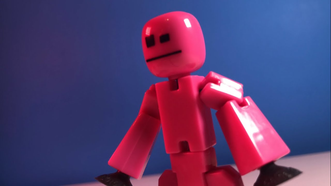 Pink’s greatest fear. Stikbot animation - YouTube