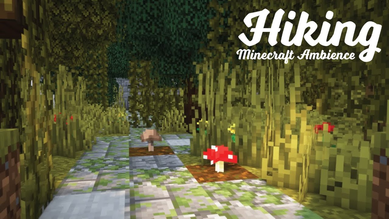 when you go hiking #ambient #minecraft - YouTube