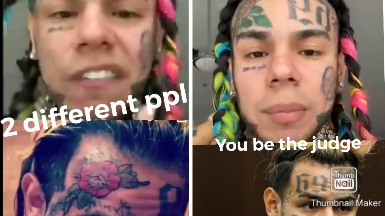 69 New Face Tattoos has Switched Sides #Mustwatch #Tekashi #6ix9ine ...