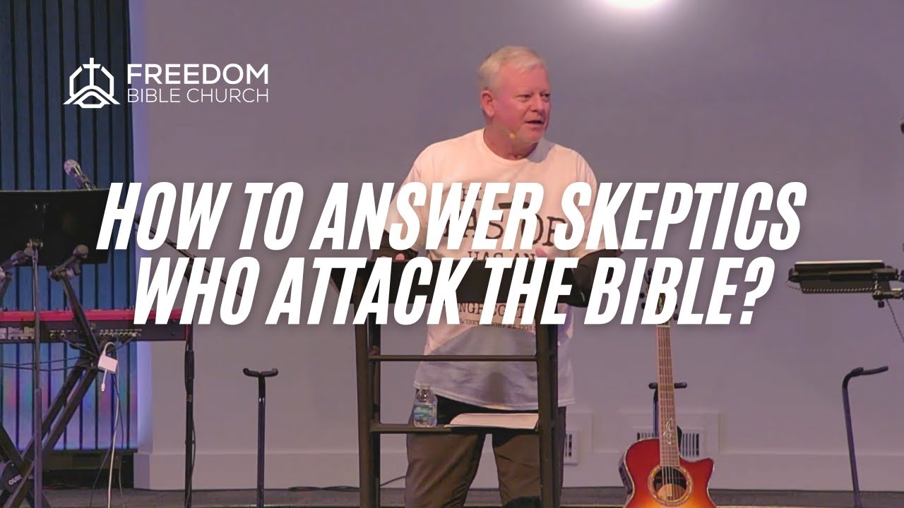 How To Answer Skeptics Who Attack the Bible? - 1 Peter 3:15 - YouTube
