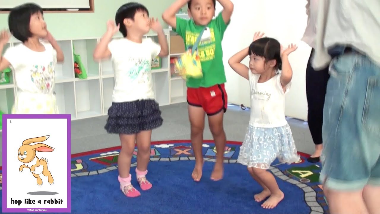 I Can Hop | Teacher's Video - YouTube