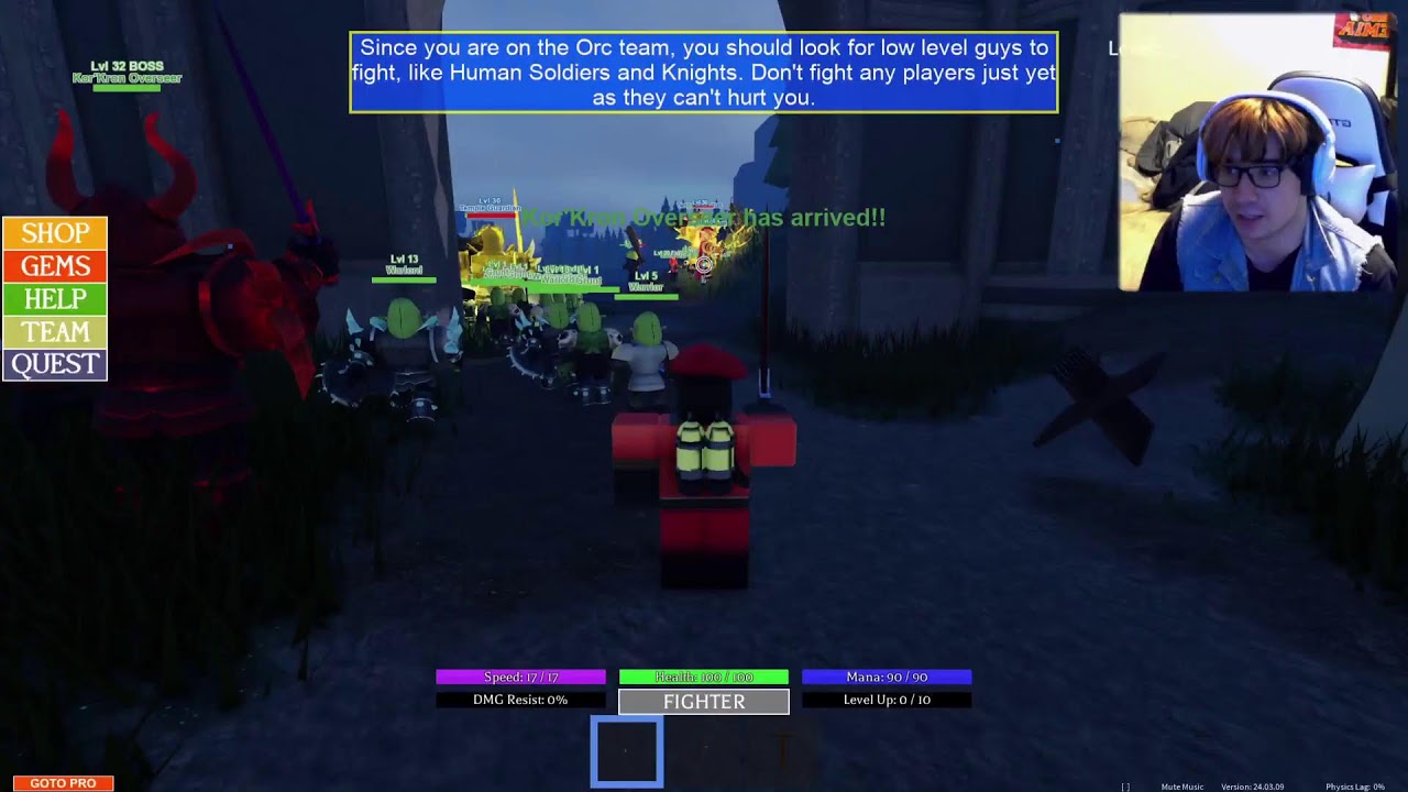 Pyro plays Roblox episode 1 - YouTube