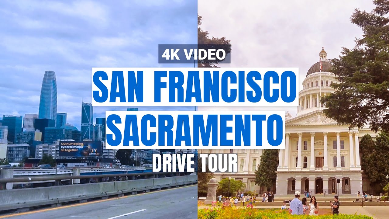 [4K] Golden State Road Trip: Scenic Drive from San Francisco to ...