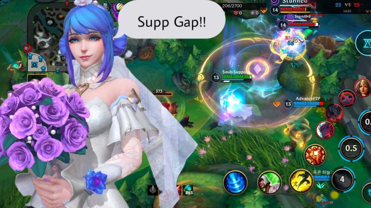 Wild Rift Sona Tank build Gameplay in Season 11 - YouTube