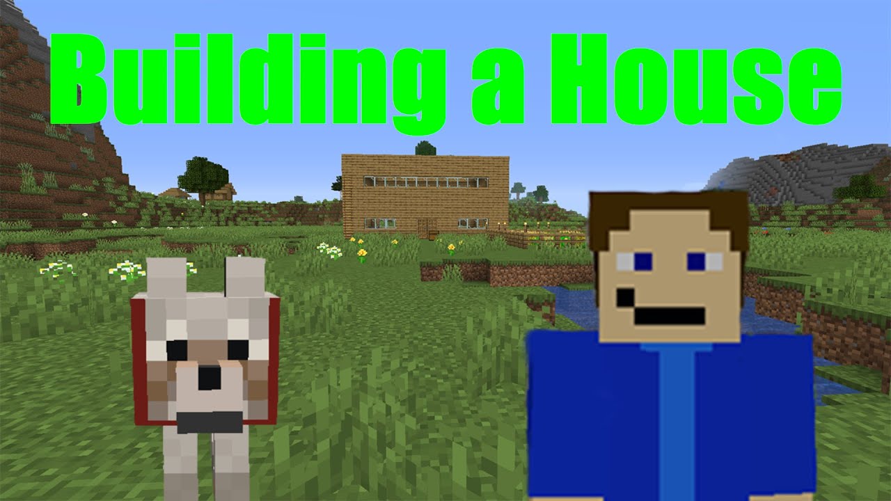 Building a House (Minecraft - S1 Ep13) - YouTube