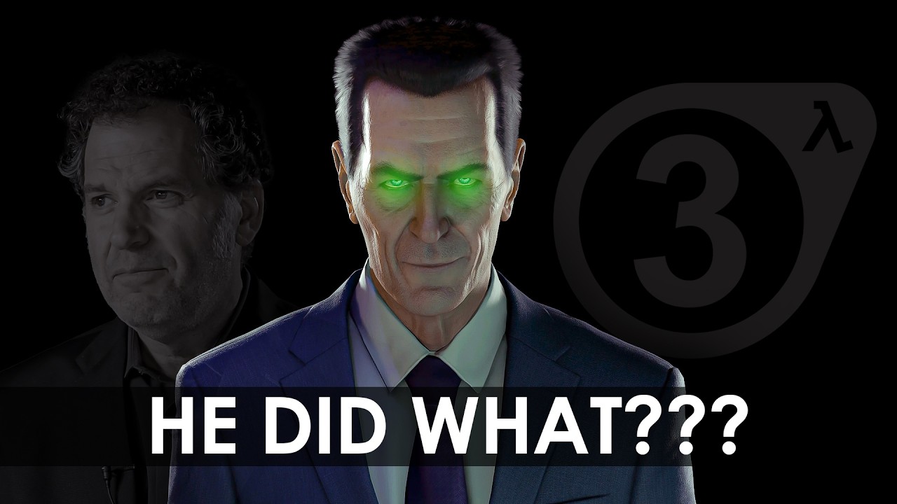 New Half-Life 3 teaser from G-Man voice actor - HLX News - YouTube