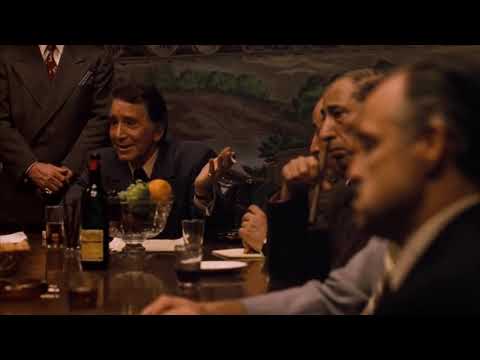 The Godfather Part I   Toplantıda Büyük Yemin