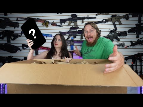 I Bought My Wife A $500 Airsoft Mystery Box At An Airsoft Swap Meet!