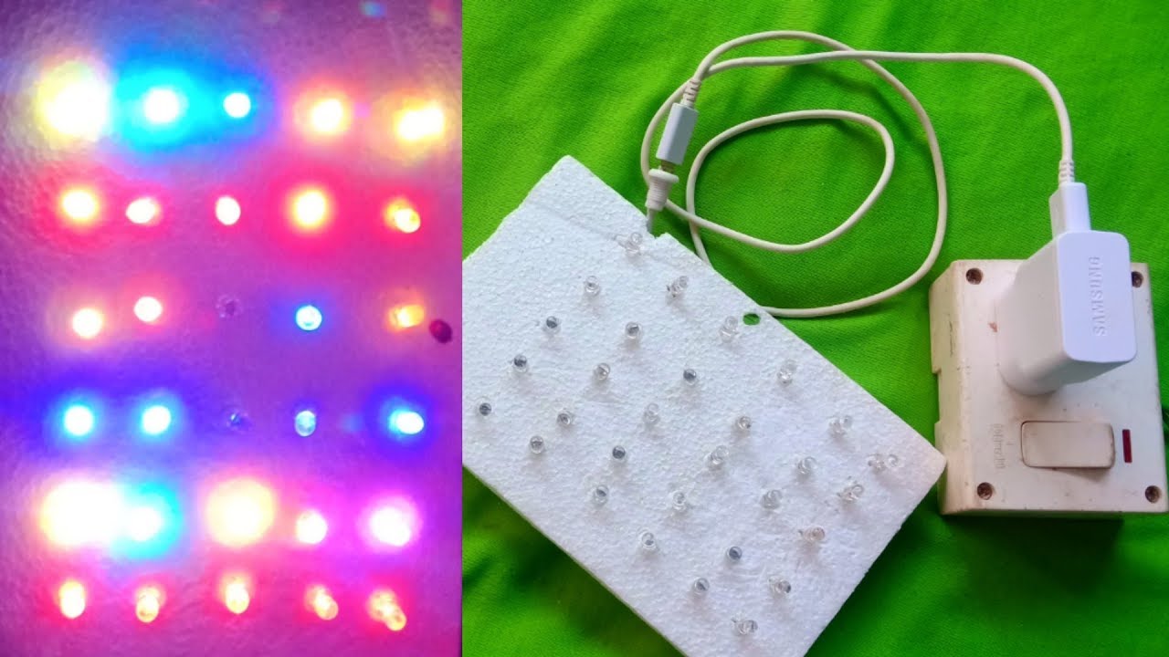 Simple and easy LED light project ।। LED Chaser simple - YouTube
