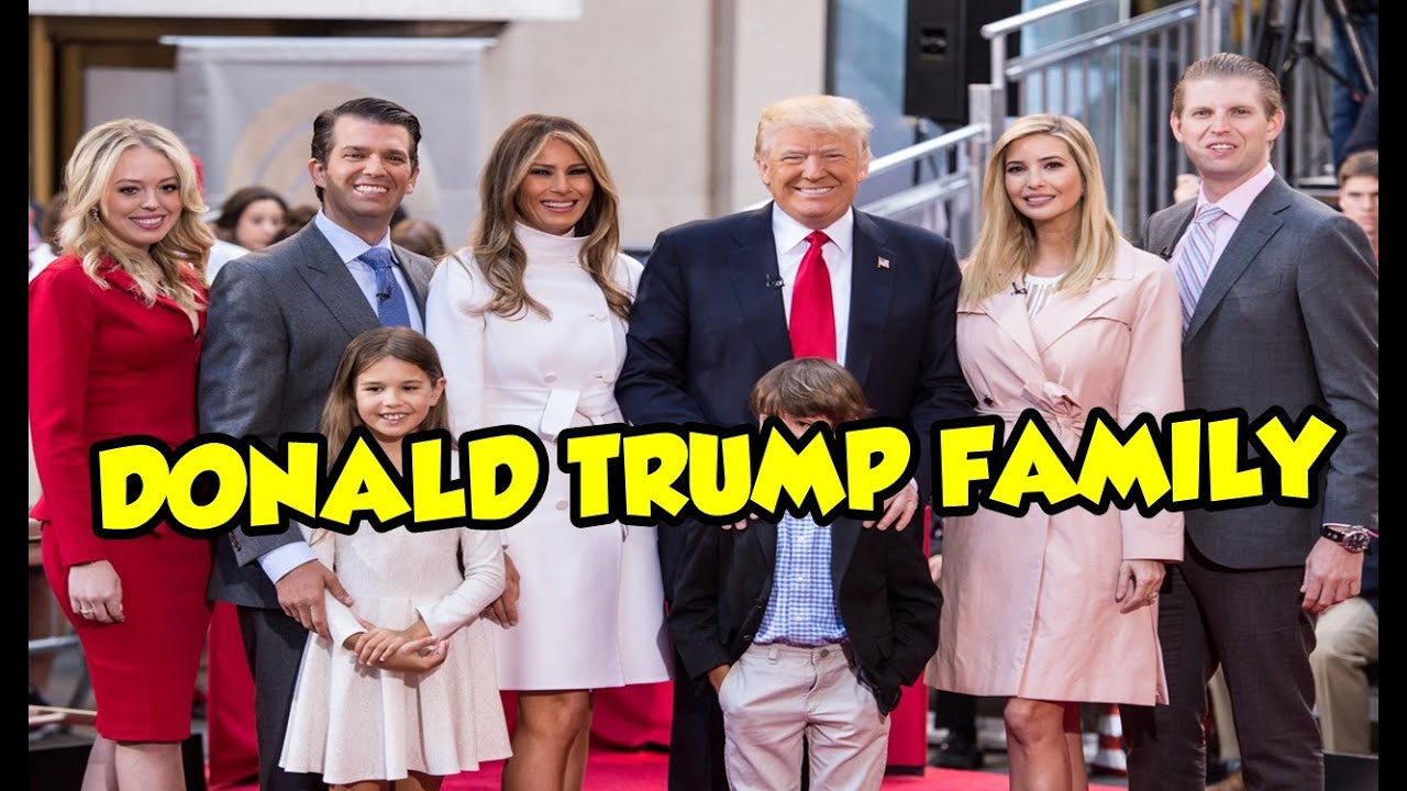 Découvrez la famille de Donald Trump - YouTube