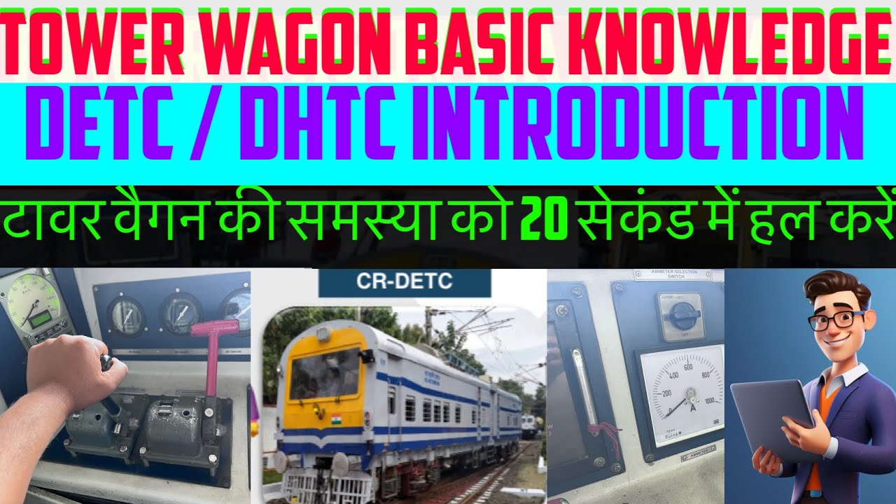 Tower wagon Introduction || Tower Wagon maintenance basic knowledge ...