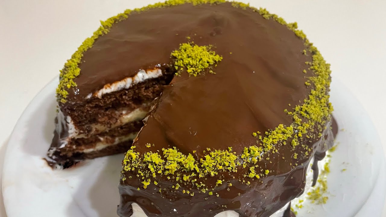 PASTANEDEN ALMAYA SON EVDE ÇOK KOLAY ÇOK LEZZETLİ YAŞ PASTA YAPIMI YAŞ ...