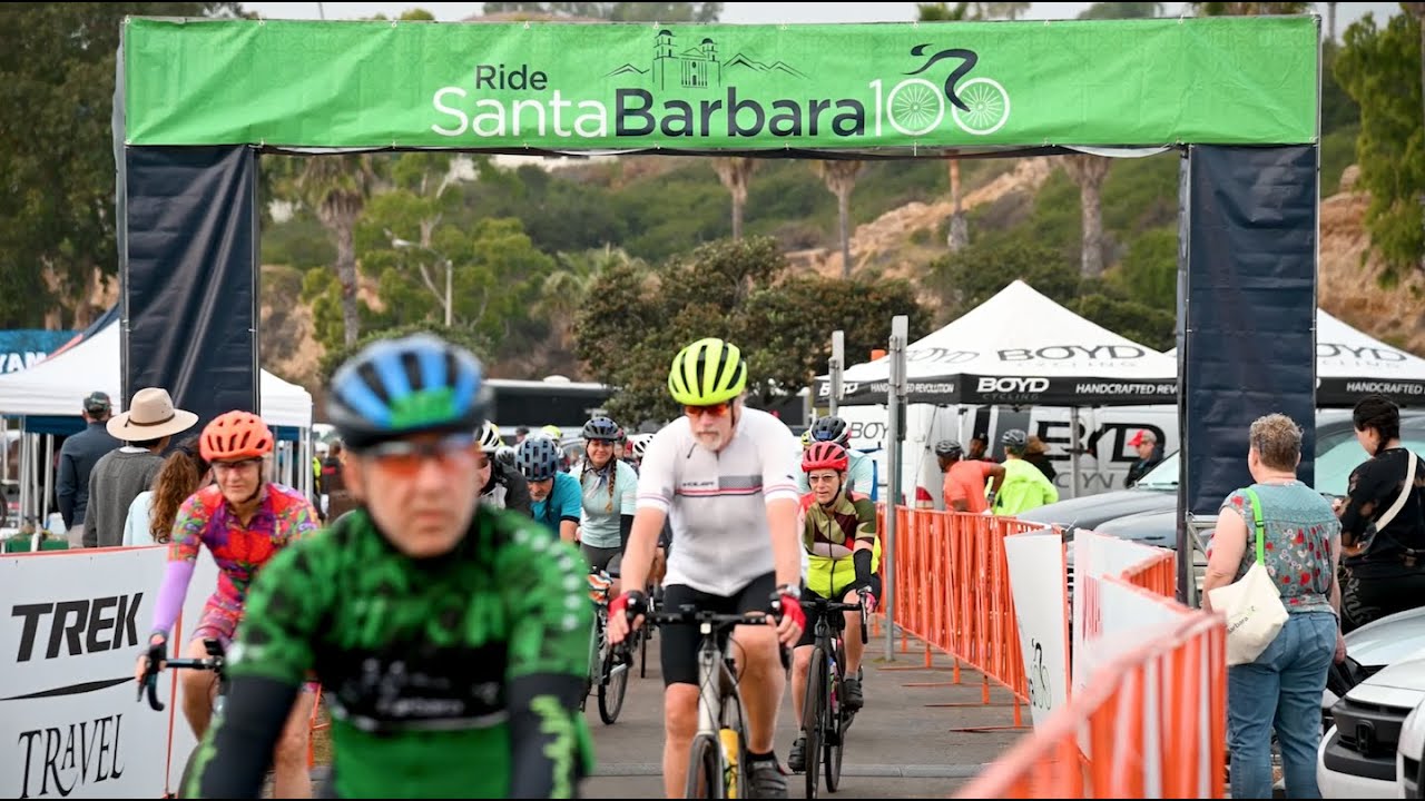 Ride Santa Barbara 100 - YouTube