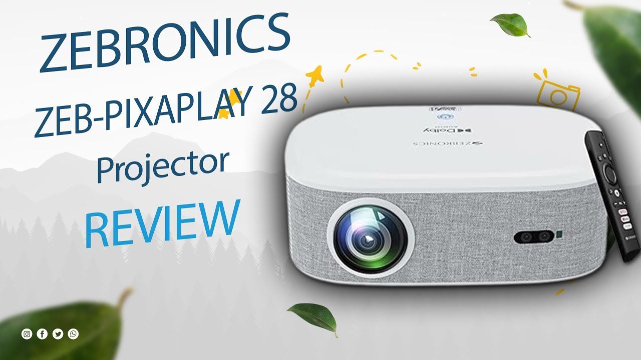 Zebronics Pixaplay 28 LED Projector EXPOSED🔥🔥 || Specification Review ...