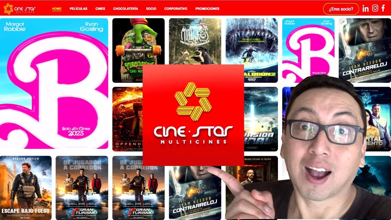 COMO COMPRAR ENTRADAS en MULTICINES CINESTAR - YouTube