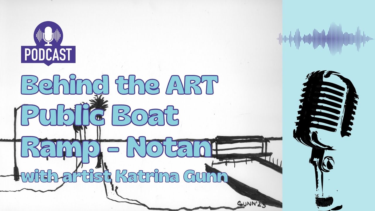 Making the Art: Public Boat Ramp notan - YouTube