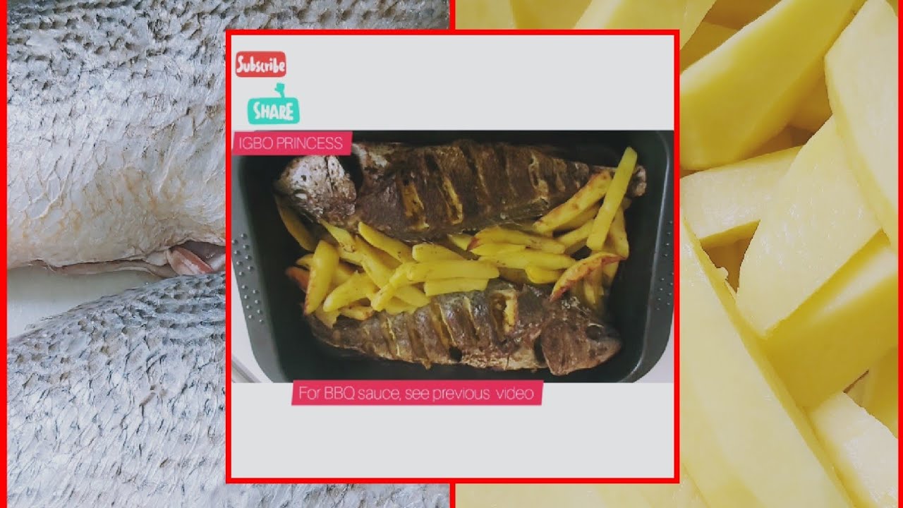 How to Make Oven grill CROCKER Fish| Spicy Fish Barbecue| Nigerian Way ...