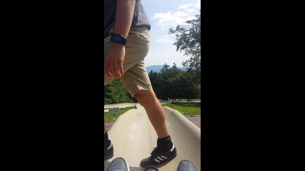 Bromley Mountain Alpine Slides - YouTube