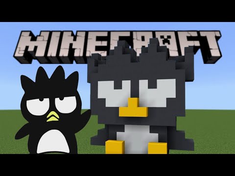How to build Badtz-Maru in Minecraft - YouTube