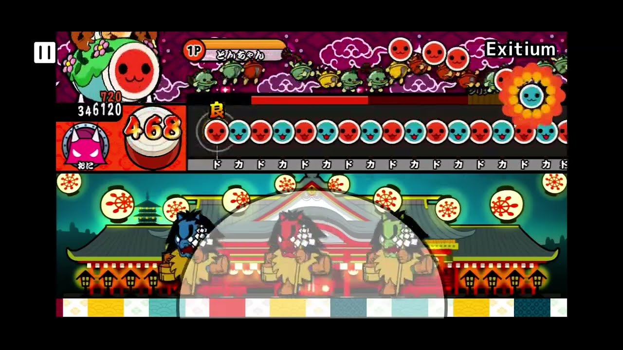 【創作譜面】Exitium / Laur【太鼓さん次郎】 - YouTube