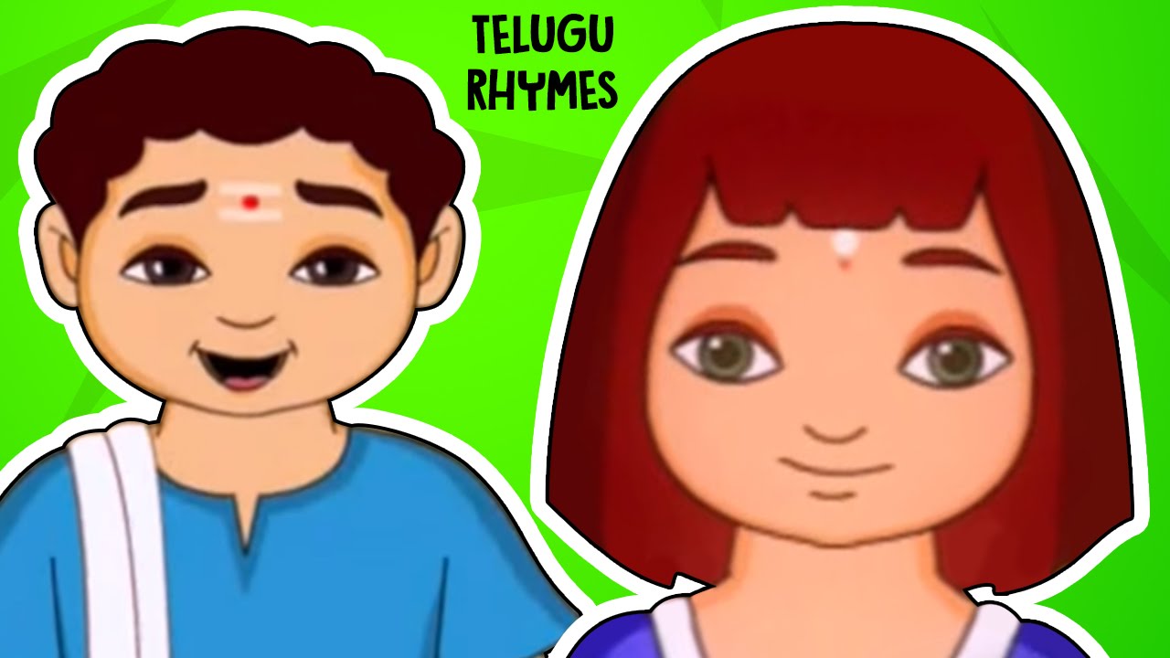 Cartoon Rhymes | Telugu | Nursery Rhymes For Kids | Cartoon For ...