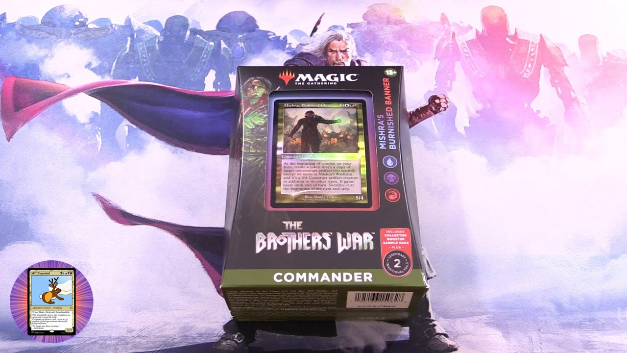 The Brothers' War Commander Deck: Mishra's Burnished Banner Unboxed ...