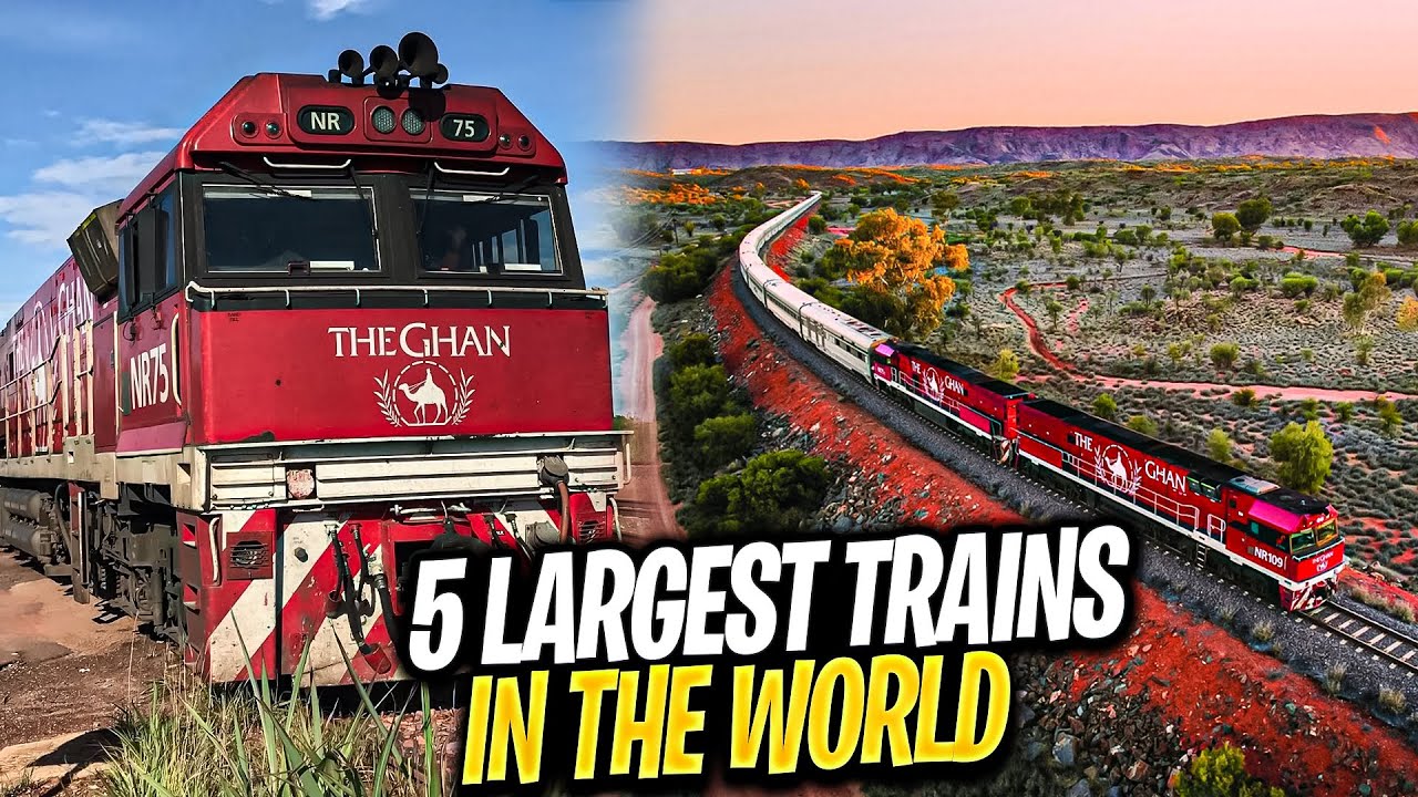 5 LARGEST TRAINS IN THE WORLD! - YouTube