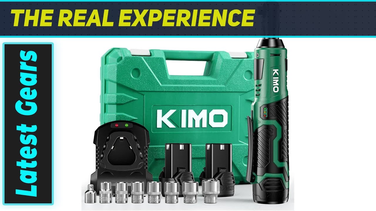 KIMO Cordless Ratchet: BEST Ratchet For Tight Spots? - YouTube