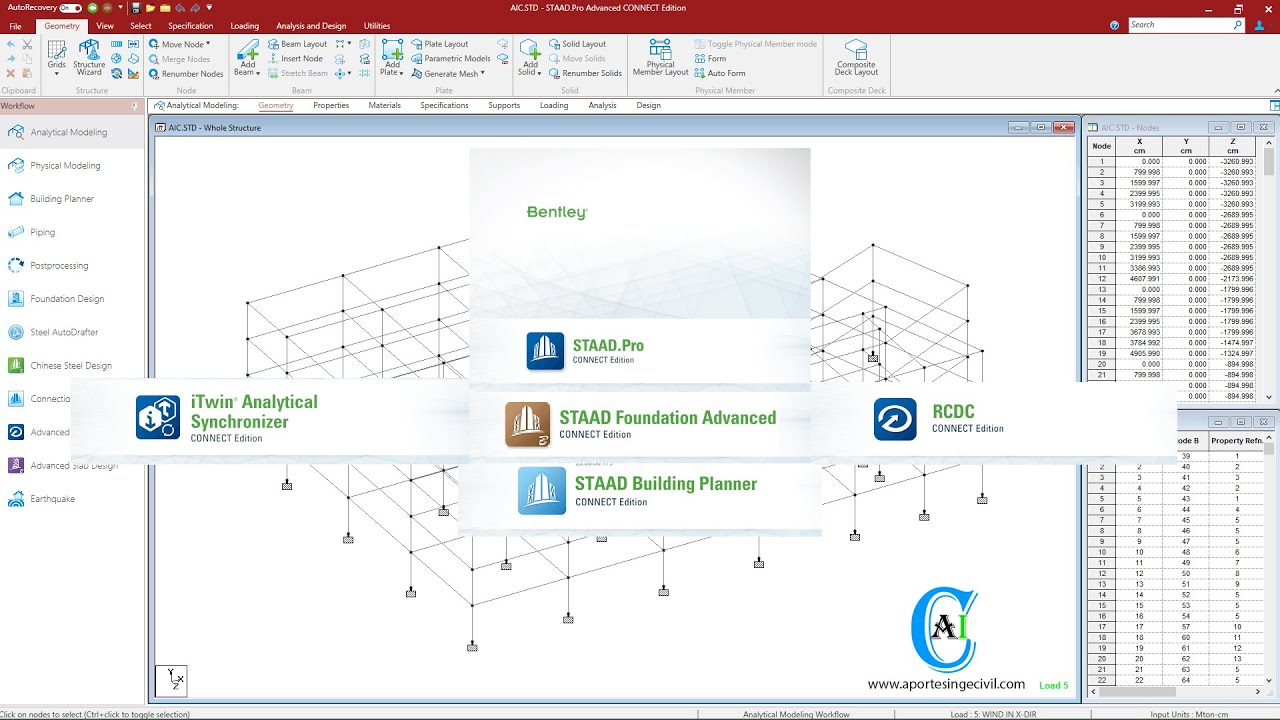 STAAD.Pro 2023 Lec 15 - YouTube