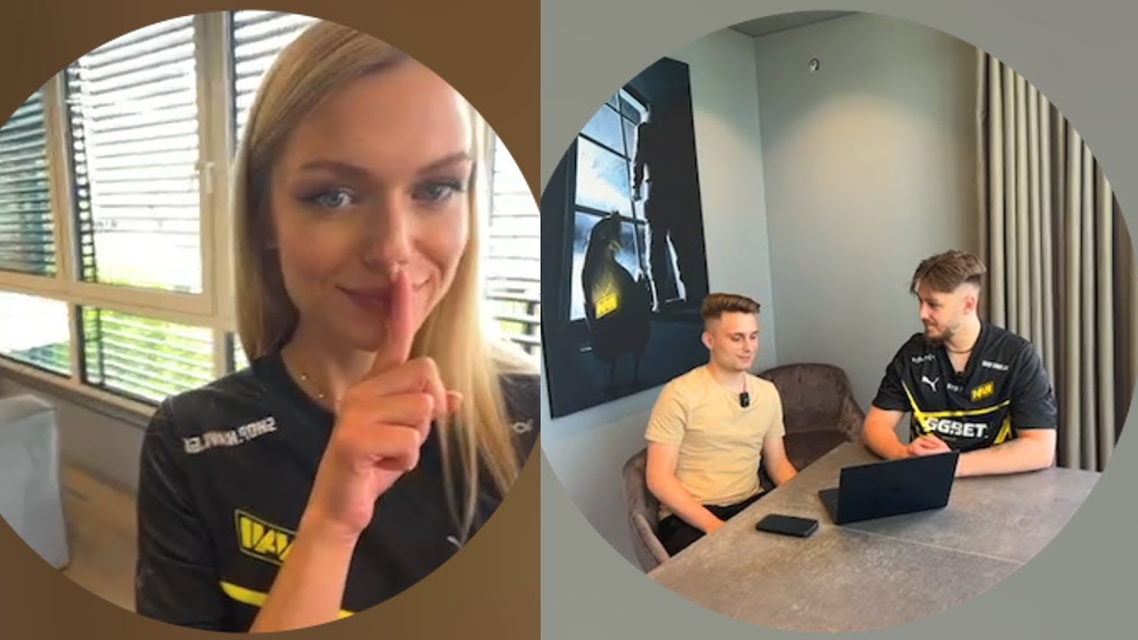 Tonya accidentally showed new NAVI players | CSGO MOMENTS - YouTube