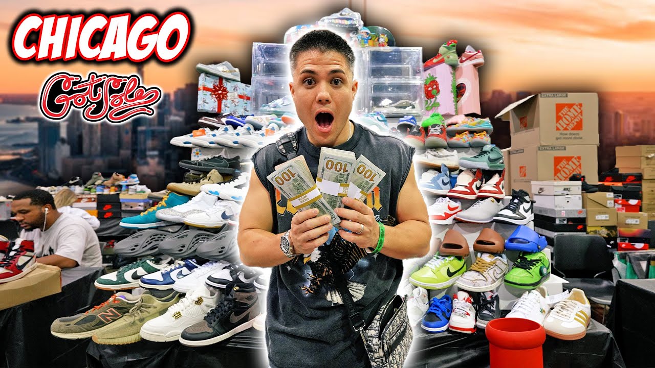 CASHING OUT $30,000 AT CHICAGO GOT SOLE! - YouTube