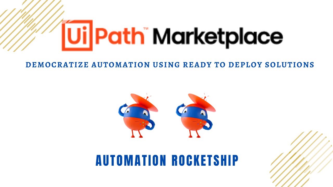 Ep 7: UiPath Marketplace Part 2 | How to use components in your ...