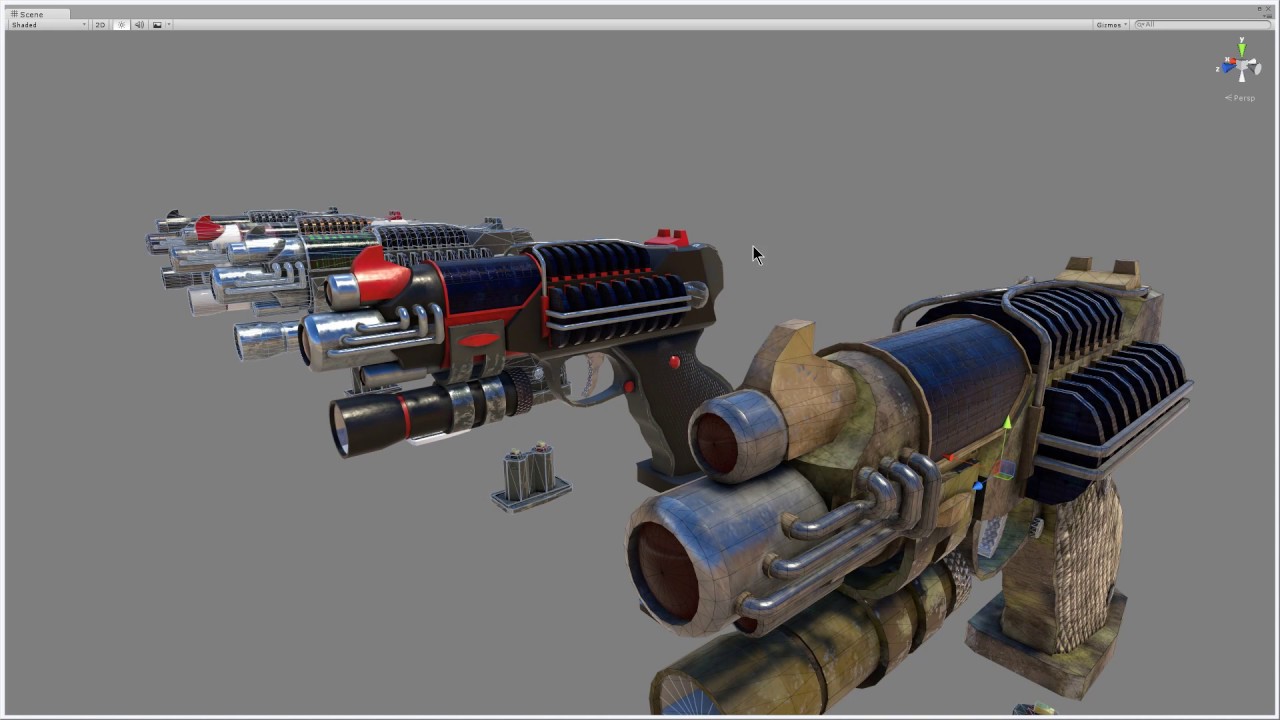 RMH Solar Powered Laser Pistol - YouTube