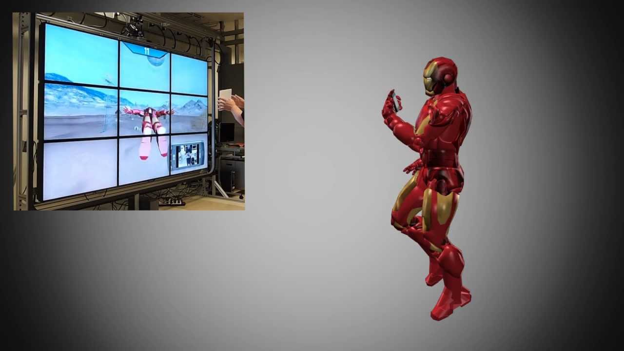 Iron Man 2 & LG Augmented Reality game - YouTube