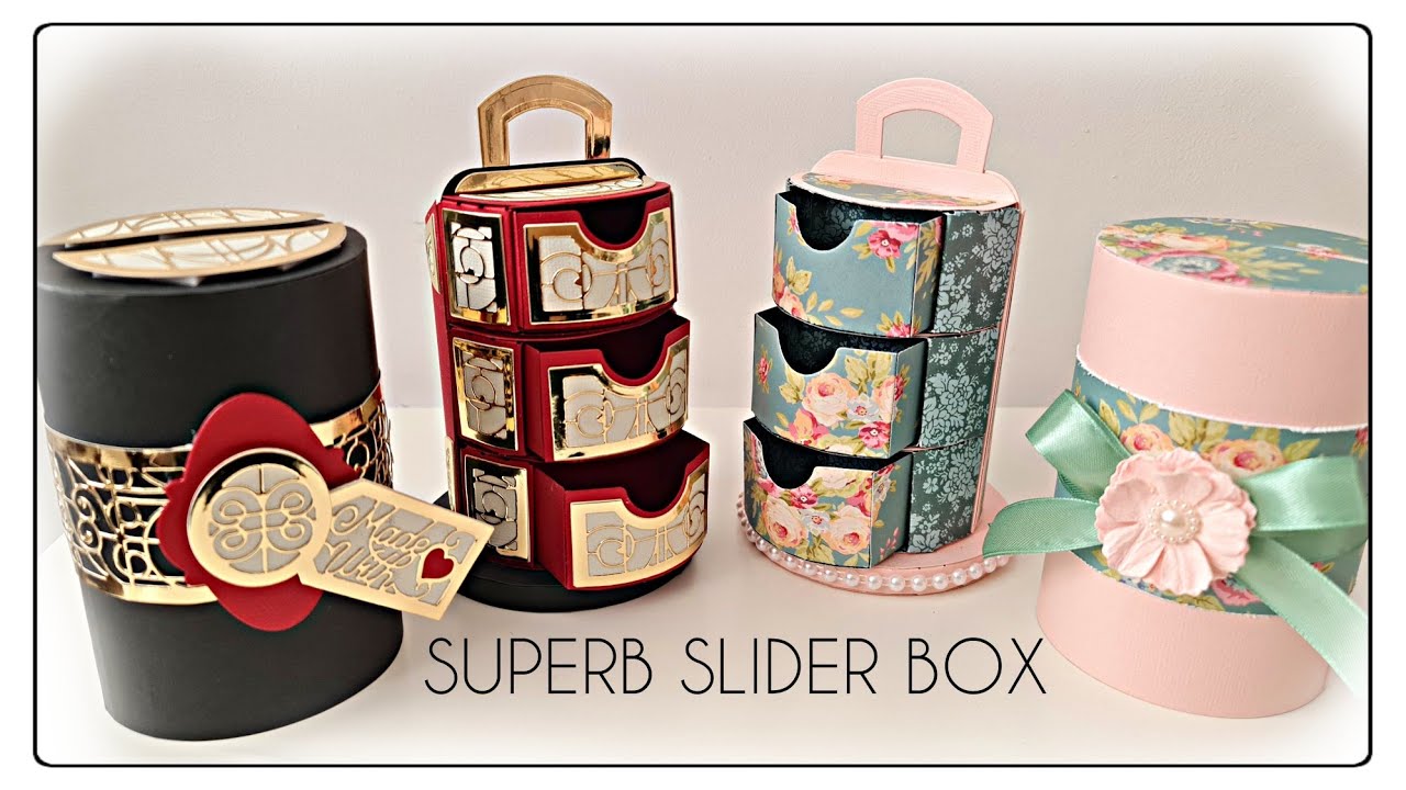 Superb Slider Box Die Set | Tonic Studios Showcase - YouTube