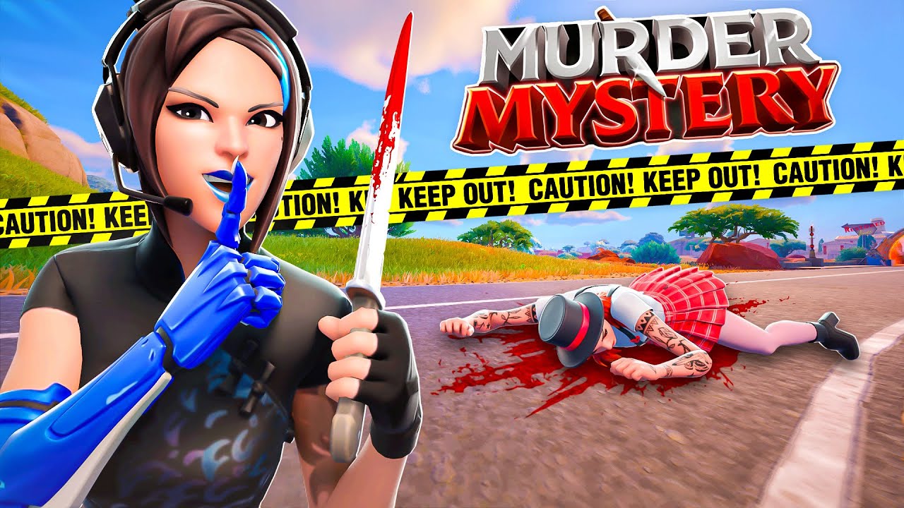 UNDERCOVER in Fortnite MURDER MYSTERY - YouTube