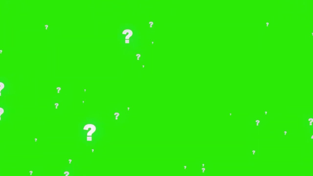 Algrow Question Mark GreenScreen Template | GreenScreen Qestion Mark ...