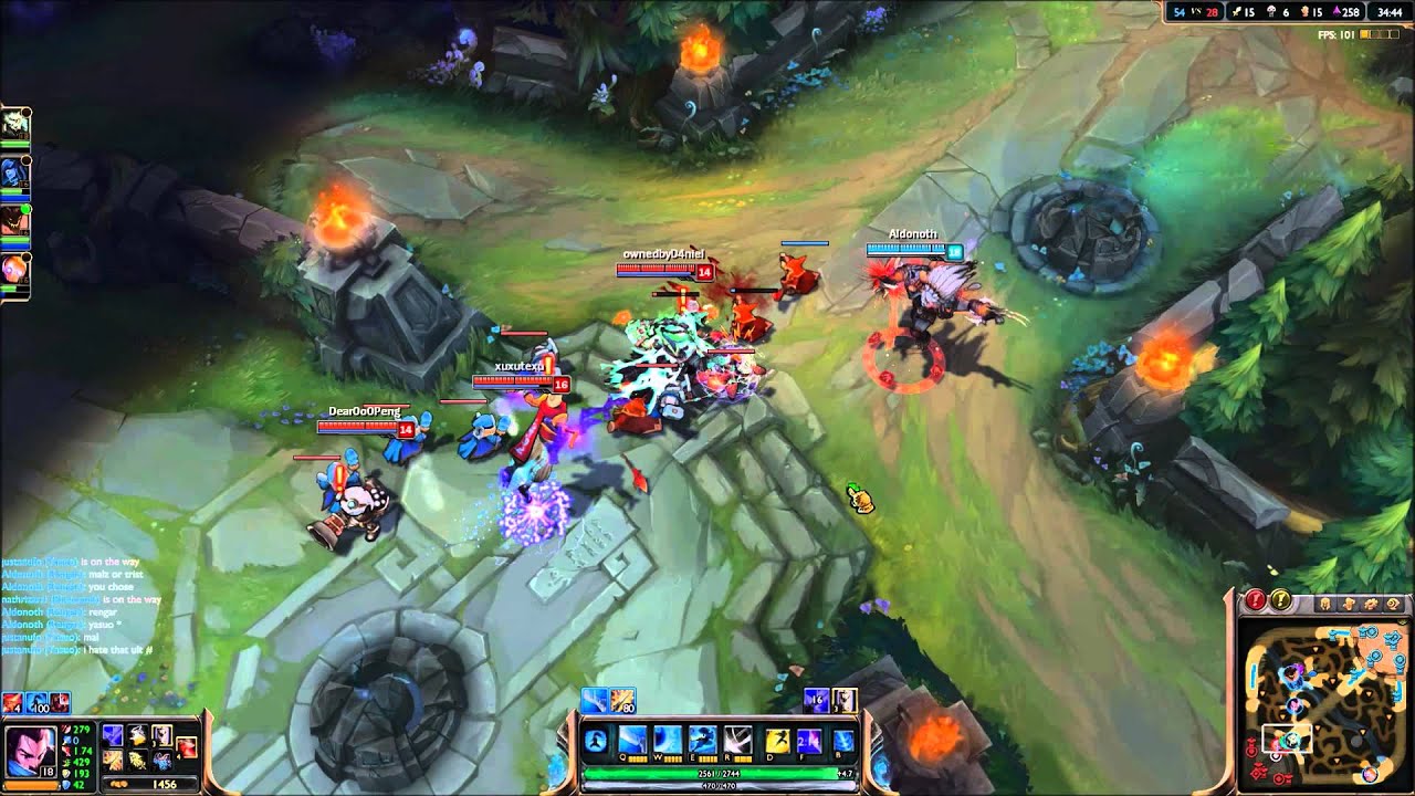 Best Rengar Ult League of Legends - YouTube