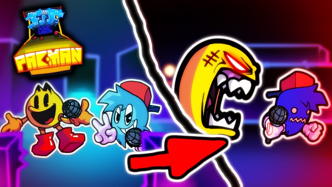 Power Ups FNF VS PacMan [V1.5 Mod] - YouTube