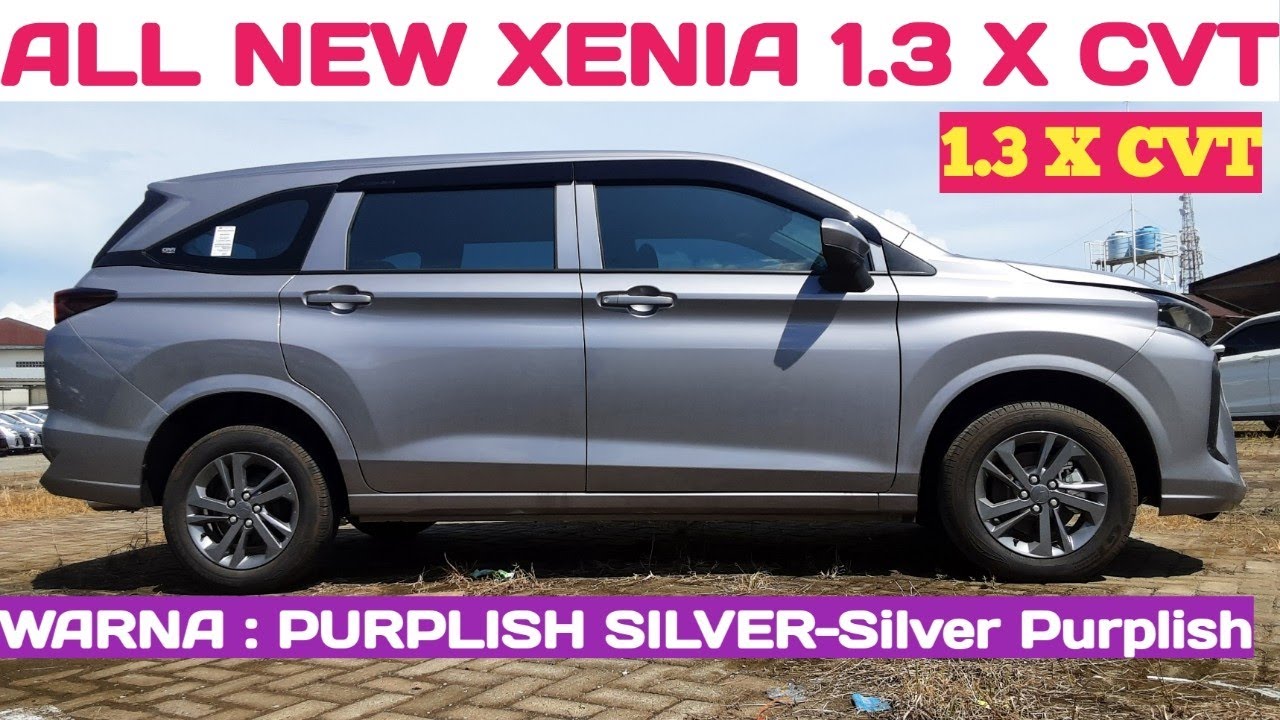 All New Xenia 1.3 X CVT Silver Purplish|Warna Purplish SILVER| Daihatsu ...