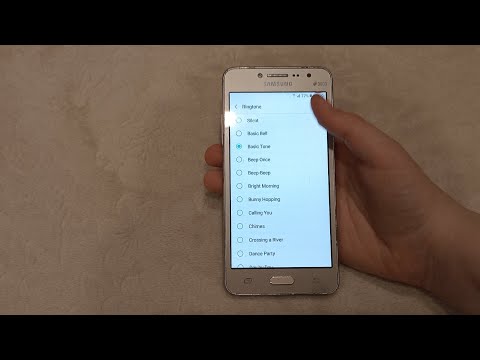 Samsung Galaxy J2 Prime SM-G532F Ringtone & Sound Notification