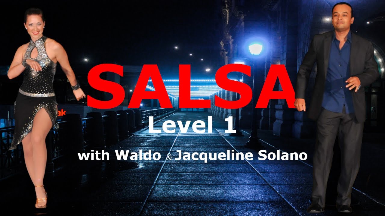 Salsa Dance Basic Step, Side Step & Cumbia Step | DancingFlix - YouTube