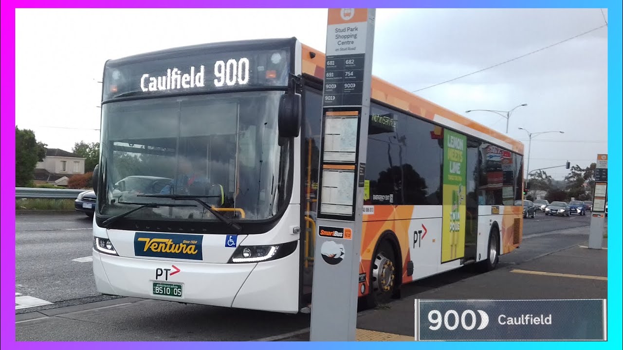 SmartBus Route 900 passenger perspective. - YouTube