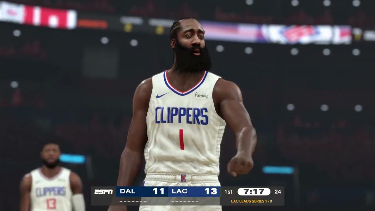 Dallas Mavericks vs LA Clippers GAME 2 LIVE | April 24, 2024 NBA Playoffs 2K24 Simulation - YouTube